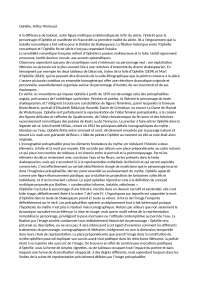 Arthur Rimbaud, analisi dettagliata di Ophélie - Docsity