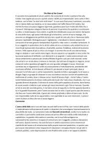 Riassunto del racconto "The Man of the Crowd" di Edgar Allan Poe - Docsity