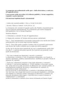Procedure ad evidenza pubblica - Docsity