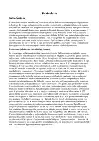 "Il calendario" di Anna Invernizzi - Docsity