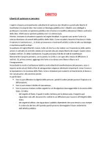 Spiegazione art. 21 Costituzione - Docsity