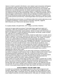 VERGA E IL VERISMO IN ITALIA | Appunti di Italiano | Docsity