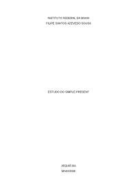 ESQUEMA COMPLETO SIMPLE PRESENT - Docsity