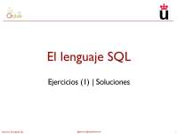 Ejercicios resueltos SQL - Docsity