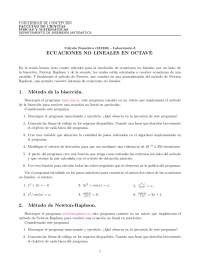 Ejercicios Octave- Guia Laboratorio | Guías, Proyectos, Investigaciones de Métodos Numéricos ...
