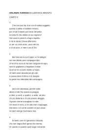 Canto 9 Orlando Furioso - Docsity