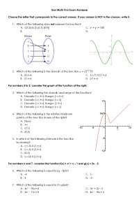 General Mathematics Reviewer | Study notes Mathematics | Docsity