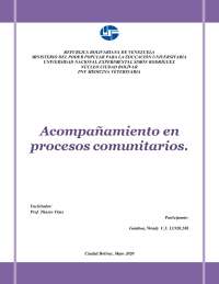 PROCESOS COMUNITARIOS - Docsity