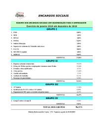 Planilha de serviços cpos 175 - Docsity