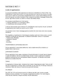 Sistemi e Reti - Appunti Quinta superiore | Appunti di Sistemi di reti | Docsity