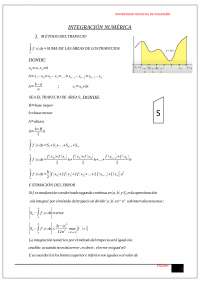 Metodo del trapecio, metodo de simpson - Docsity