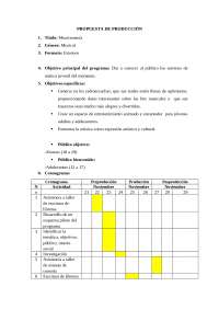 EJEMPLO DE LIBRETO DE RADIO - Docsity