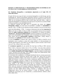 BLOQUE 8. PERVIVENCIAS Y TRANSFORMACIONES ECONÓMICAS EN EL SIGLO XIX UN DESARROLLO INSUFICIENTE ...