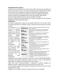 Resumen Guías KDIGO enfermedad renal crónica - Docsity