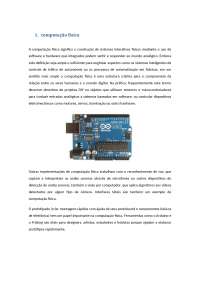 Apostila de arduino com detalhes de histórico - Docsity