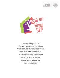 Modulo 19 semana 2 actividad 3 | Ejercicios de Física - Docsity