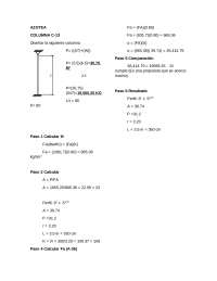 Calculo de Acero en Vigas y Columnas - Docsity