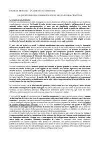 Iconoclastia e iconodulia | Sintesi del corso di Storia Medievale | Docsity