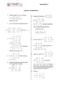 Matrices Ejercicios - Docsity