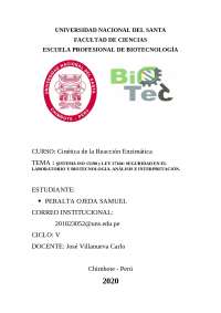 SISTEMA ISO 15190 y LEY 27104: SEGURIDAD EN EL LABORATORIO Y ...