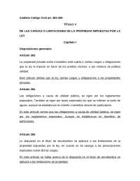 Análisis Código Civil CR - Docsity