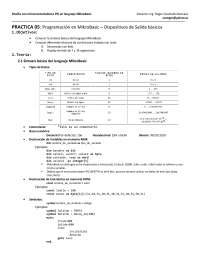 Práctiac 05 programación en lenguaje MikroBasic - Docsity