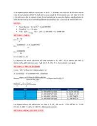 Ejercicio Ing economica | Ejercicios de Ingeniería económica - Docsity