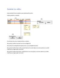 Praktičan zadatak iz Java programiranje | Praktikum' predlog Java programiranje - Docsity