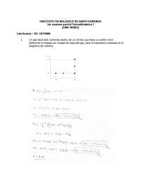 Termodinámica Ejercicios. - Docsity