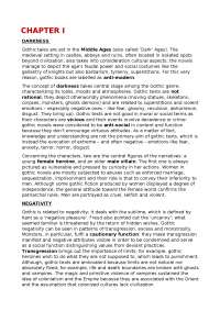 The Gothic, Fred Botting - Docsity