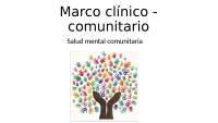 Marco clínico comunitarios - Docsity