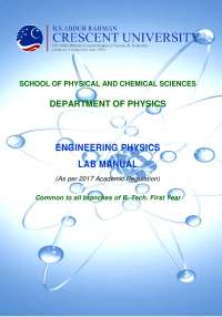 Physics Laboratory Manual - Docsity