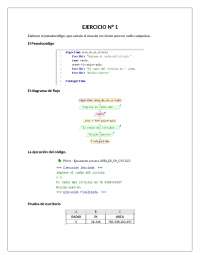 PSEINT ejercicios resueltos - Docsity