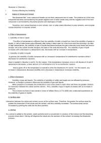 REVIEWER IN CHEMISTRY AND BIOLOGY - Docsity