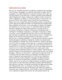 GARCILASO DE LA VEGA | Appunti di Letteratura Spagnola | Docsity