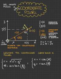 Cinematica del punto materiale 47-60 - Docsity