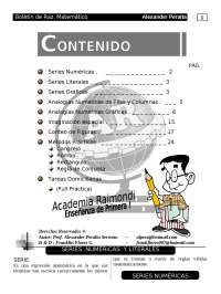 RAZ MATEMATICO 4 EJERCICIOS DESARROLLADOS - Docsity