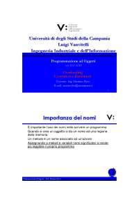 Programmazione Java overloading - Docsity