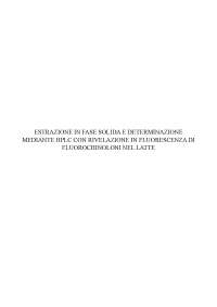 Relazione fluorochinoloni nel latte | Guide, Progetti e Ricerche di ...