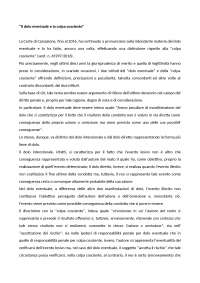 DIFFERENZE DOLO EVENTUALE E COLPA COSCIENTE - Docsity