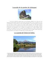 Leyendas de Colima, México - Docsity