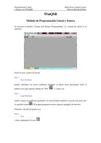 Guia para instalacion de winQSB - Docsity