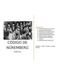 Código de Nuremberg - Docsity