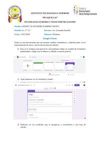 Informe Google Forms - Docsity