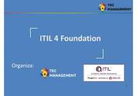 ITIL - preparación 2020 - Docsity