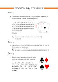 Experimento Aleatorio - Docsity