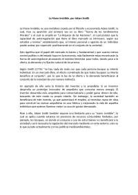 La Mano Invisible - Adam Smith Analisis - Docsity