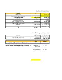 Calculo de VPN y TIR Plantilla Ejercicio | Ejercicios de Contabilidad ...