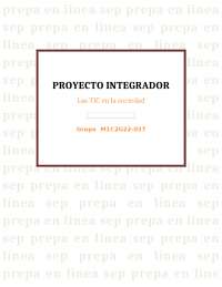 Proyecto integrador modulo 1 - Docsity