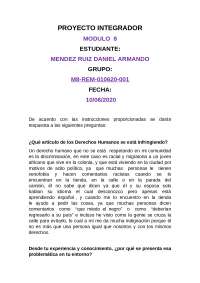 Modulo 8 - Proyecto Integrador - Docsity